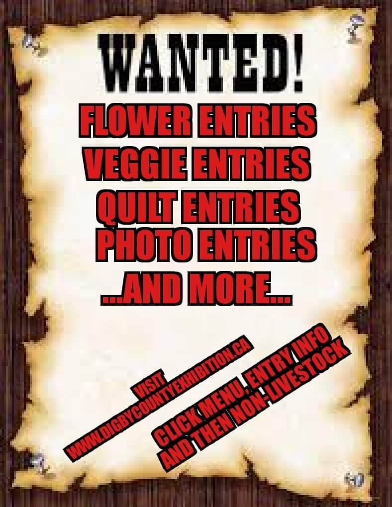 Digby County Exhibition (in Bear River) Aug 21- 24, 2019 – Schedule ...