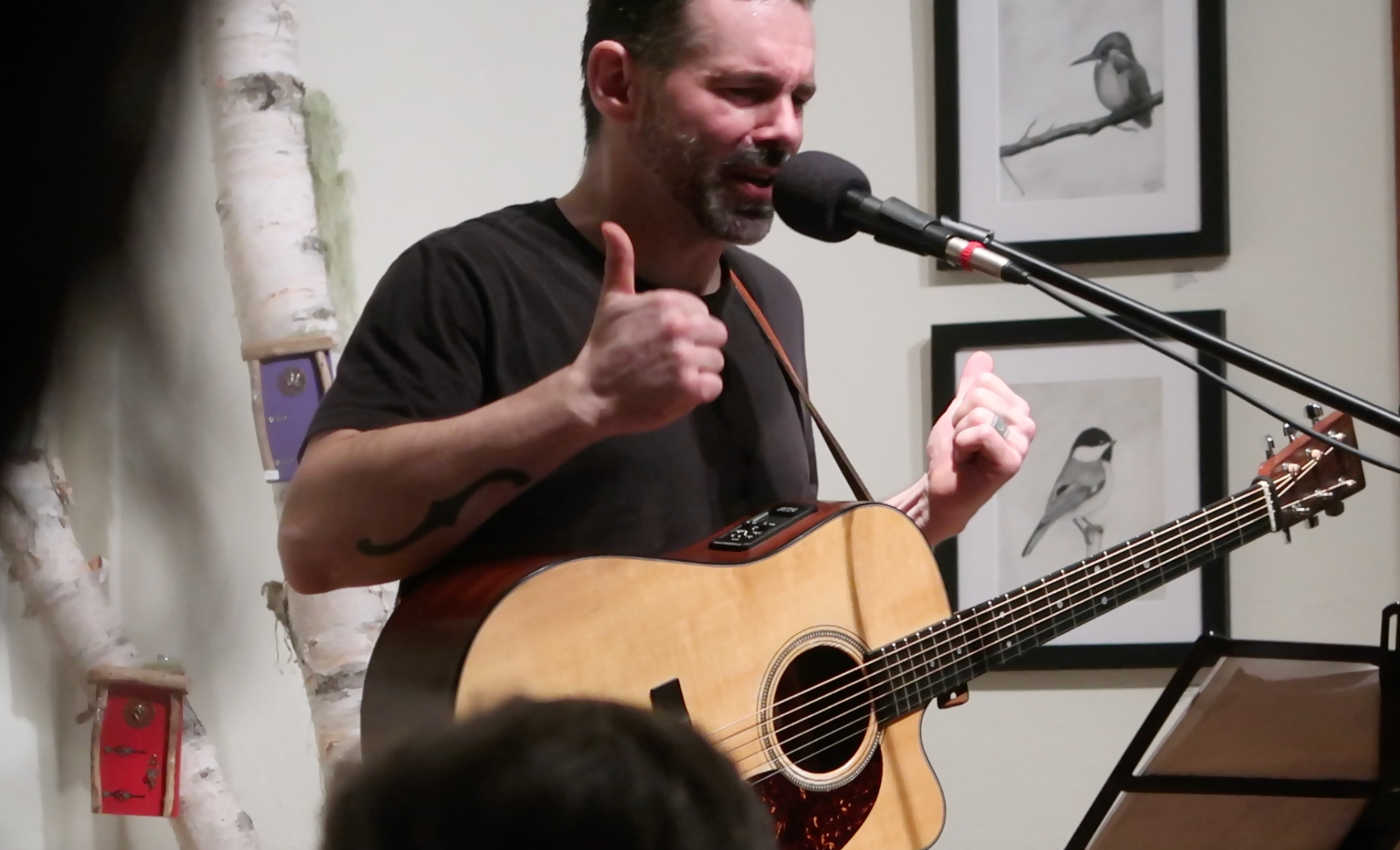 Tall Sips on Stilts – events (Caleb; David Chamberland; Carole; Thurber ...